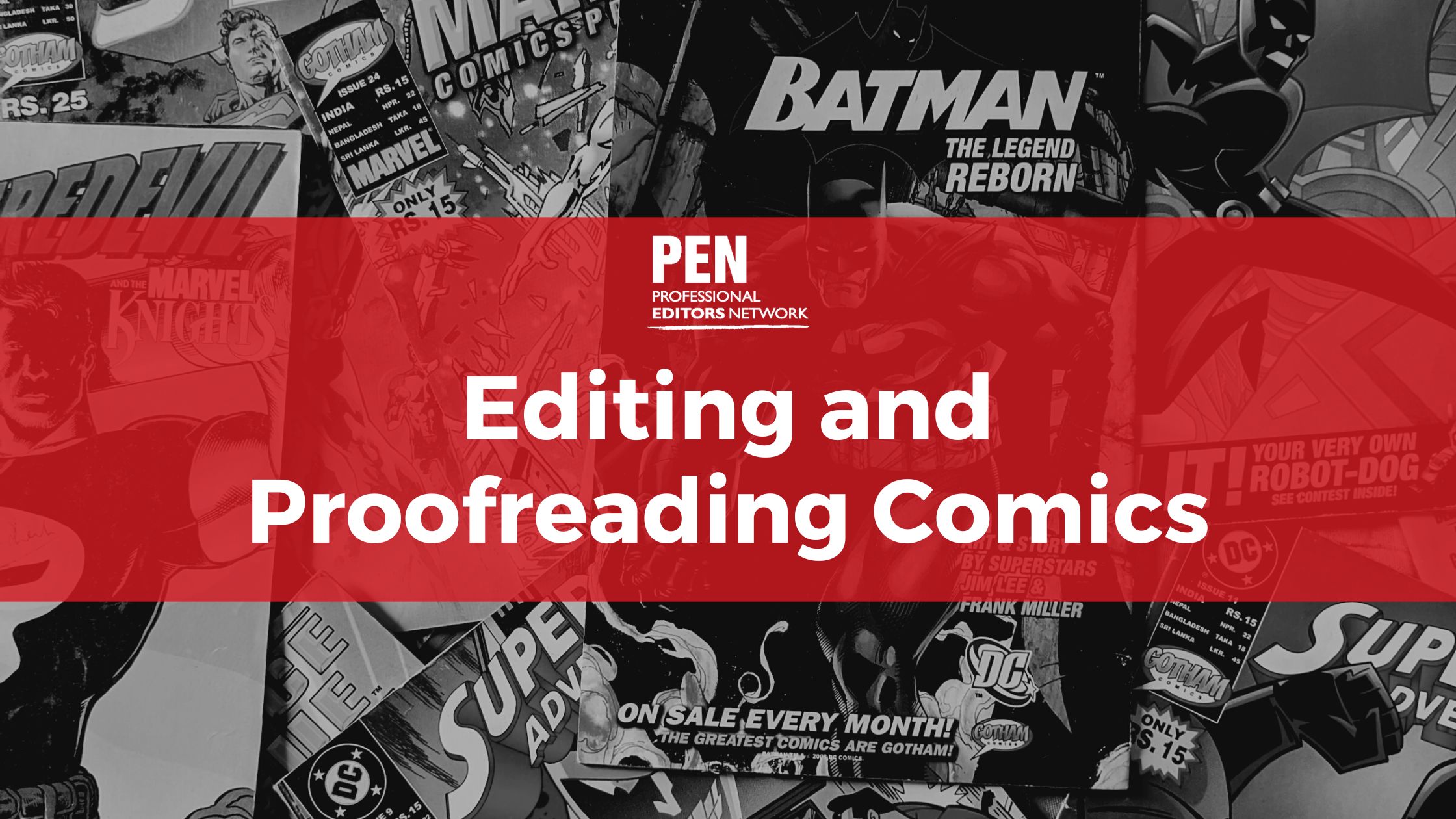 Editing and Proofreading Comics – Professional Editors Network