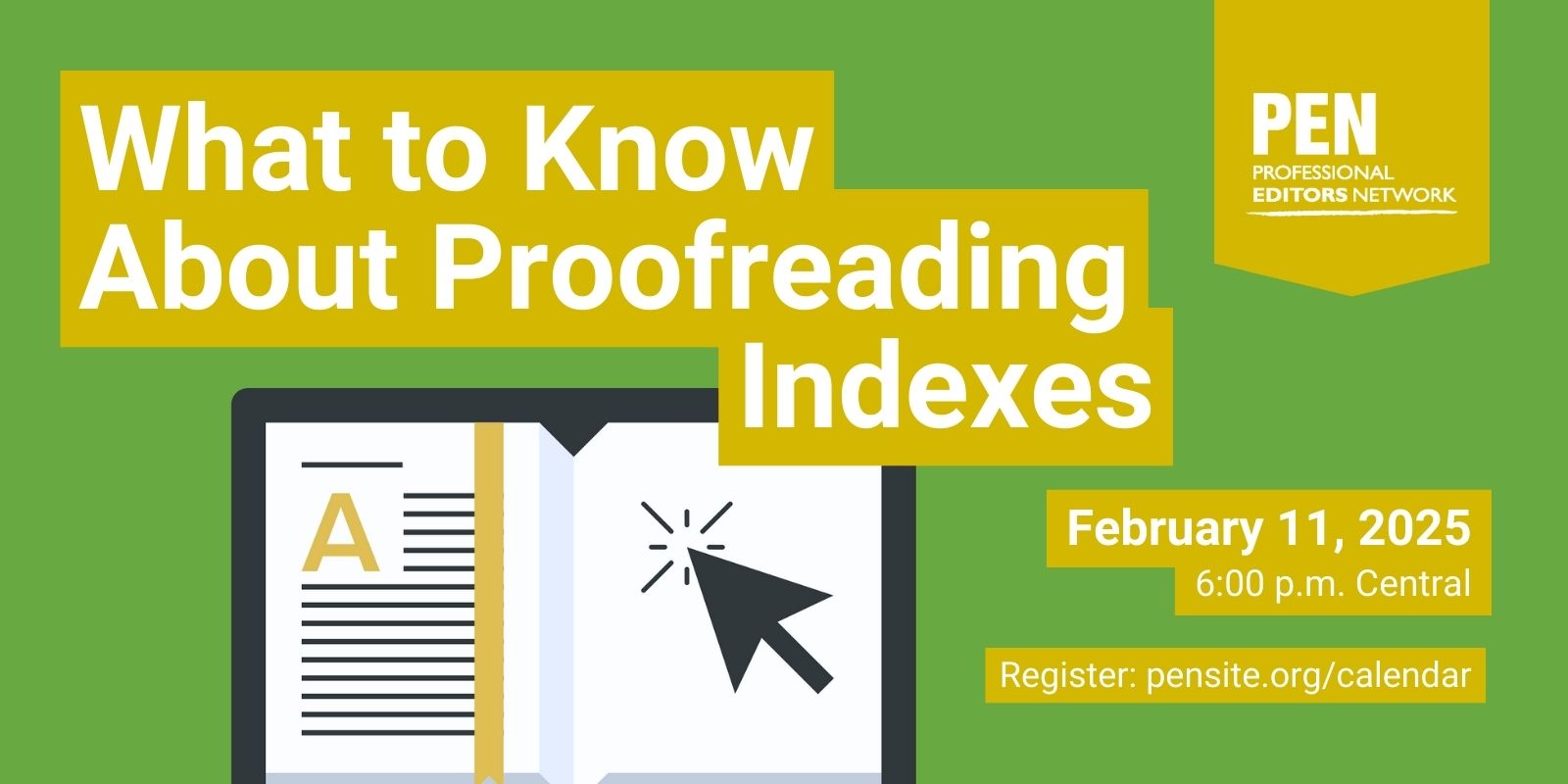 What to Know About Proofreading Indexes – Professional Editors Network